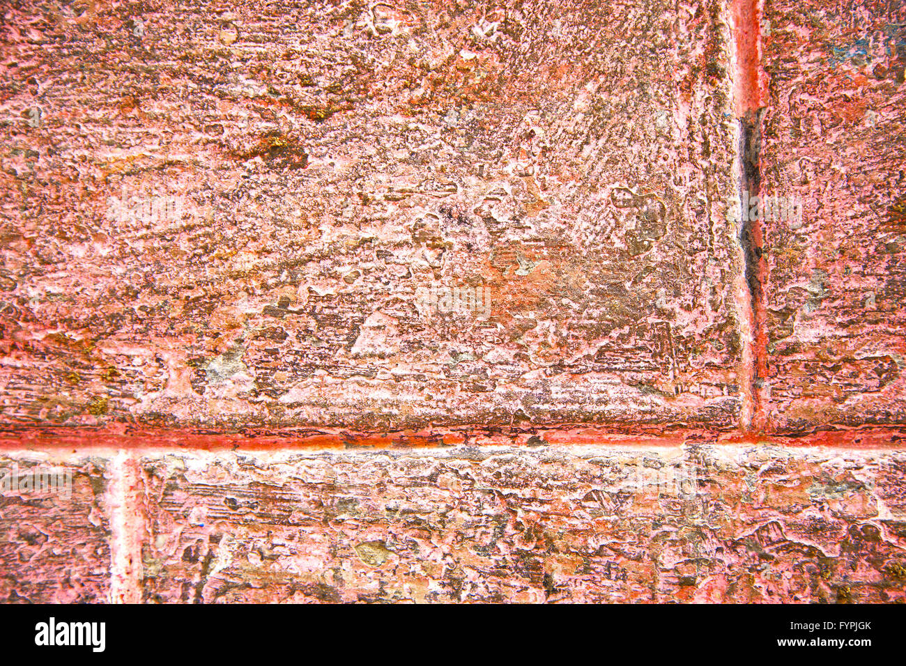 texture wall in africa morocco red Stock Photo - Alamy