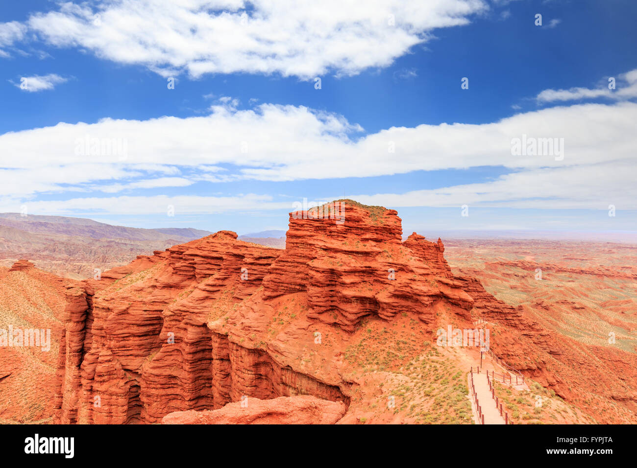 landscape of red sandstone Stock Photo - Alamy