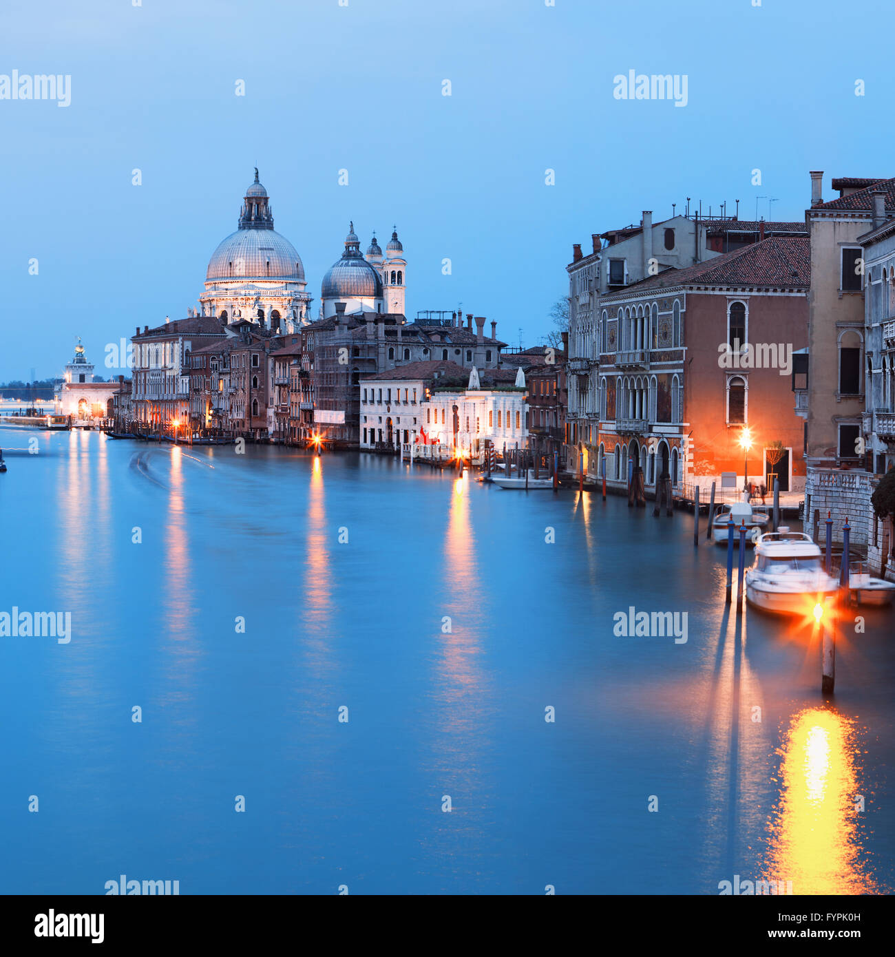 Venice, sunset, panoramic, grand canal hi-res stock photography and ...