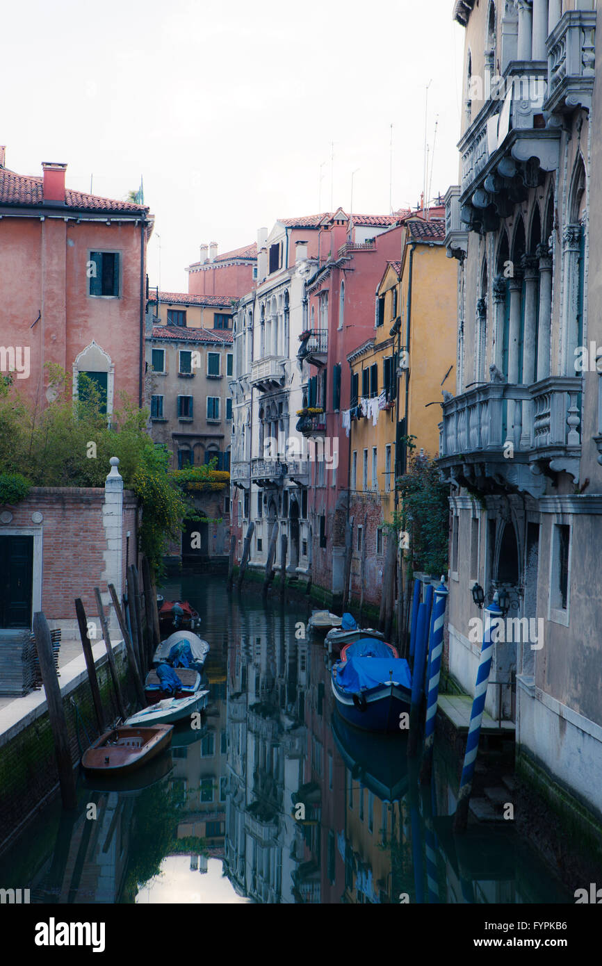 Small canal in Venice Stock Photo - Alamy