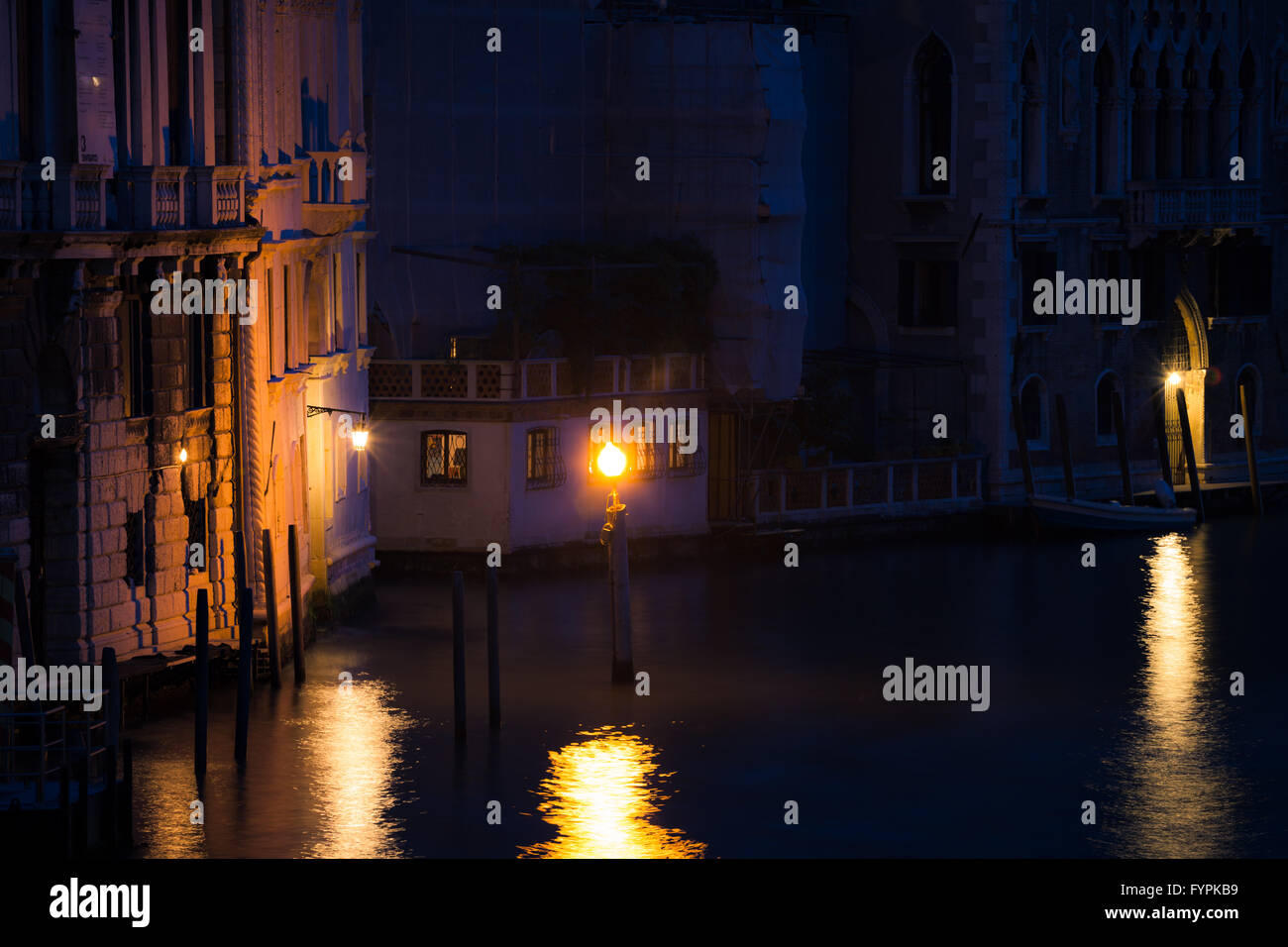 Venice night panoramic hi-res stock photography and images - Alamy