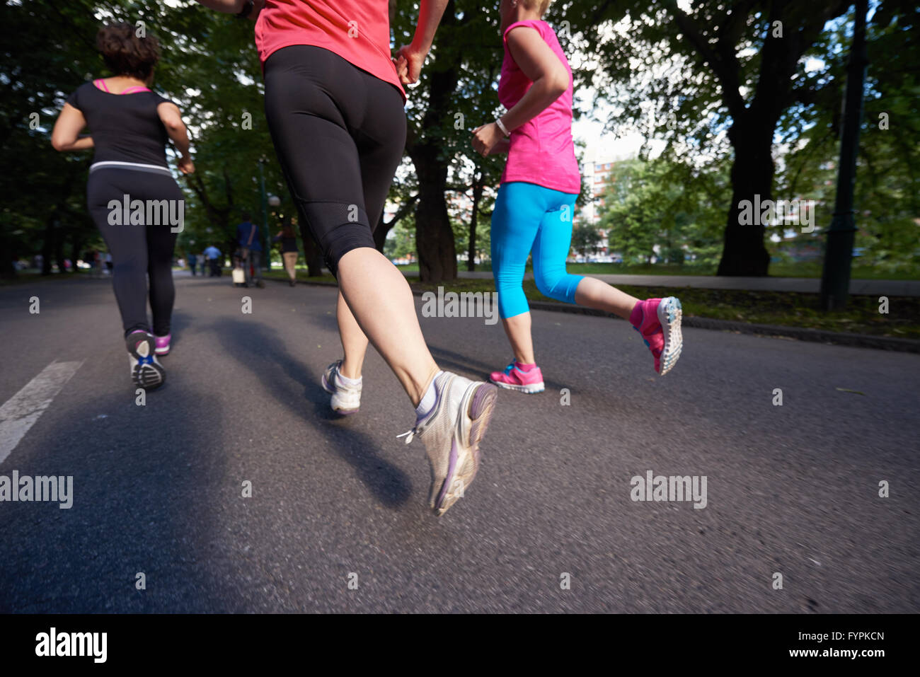 people group jogging Stock Photo - Alamy
