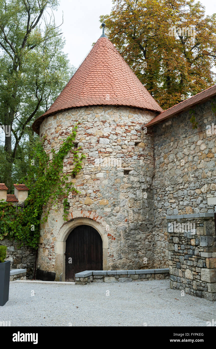 Otocec Castle, Novo Mesto Municipality, Lower Carniola region ...