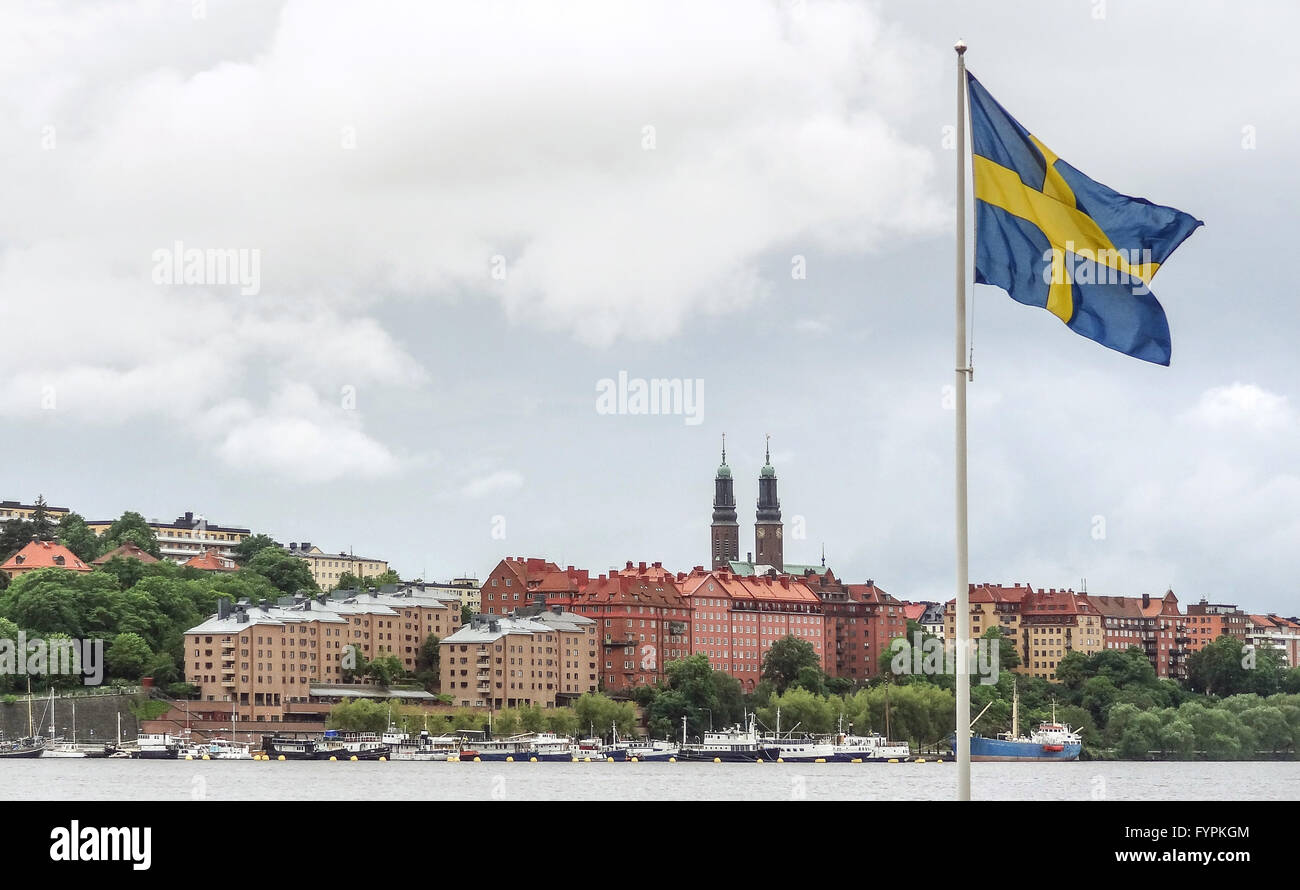 City view of Stockholm, the capital of Sweden Stock Photo - Alamy