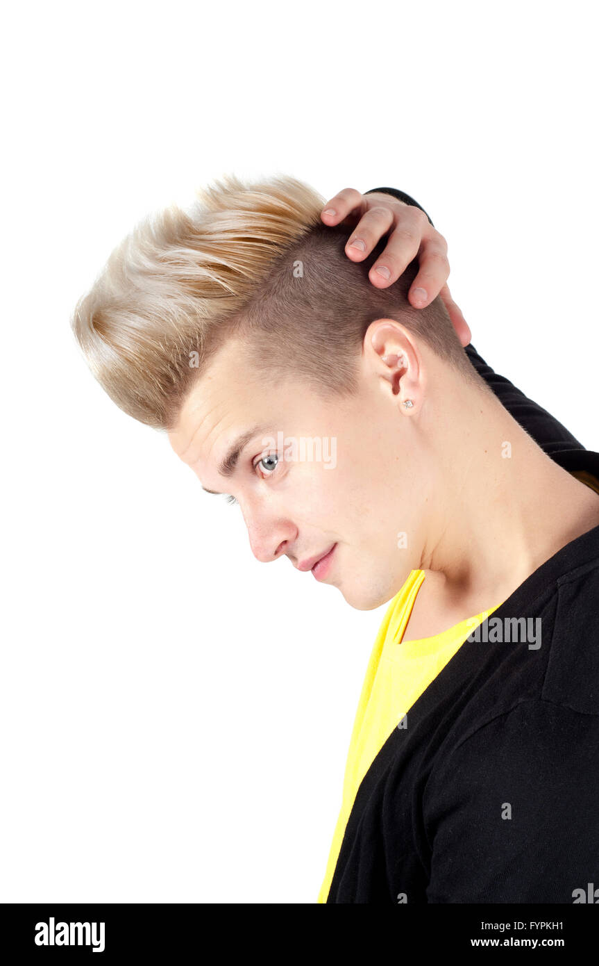 Black man in headdress hi-res stock photography and images - Alamy