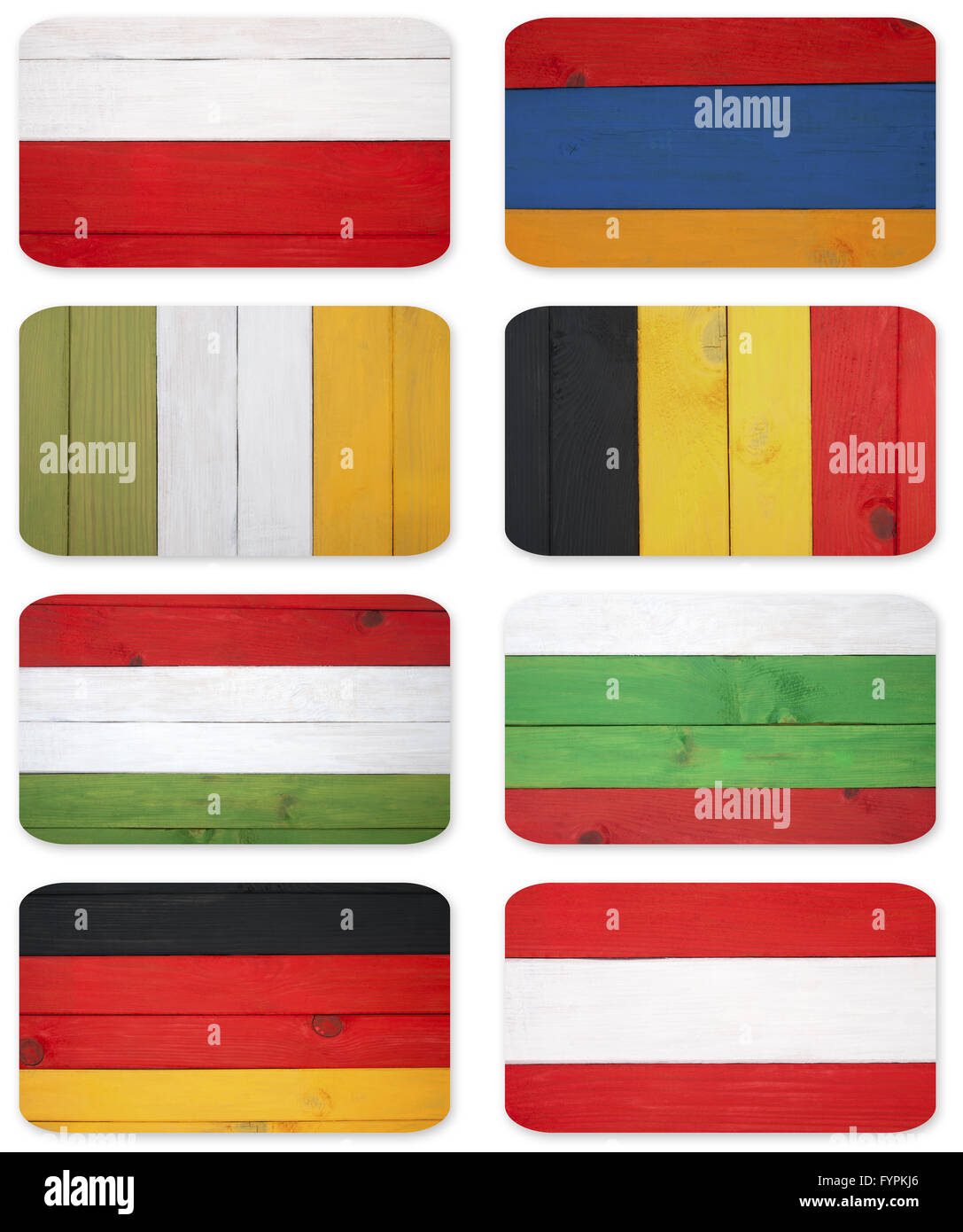 Flags of different hi-res stock photography and images - Alamy