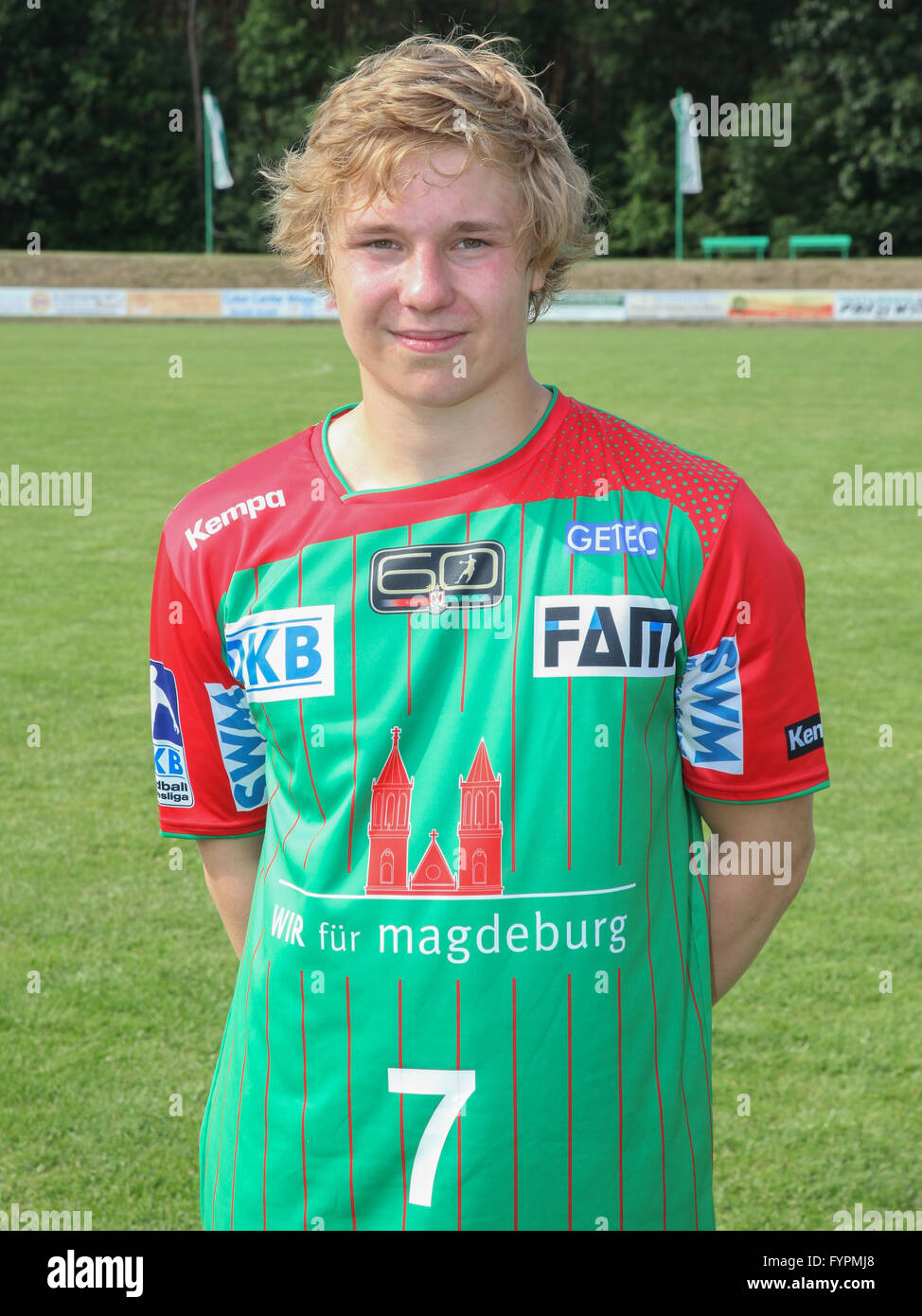 Nico Richter (SC Magdeburg Stock Photo - Alamy