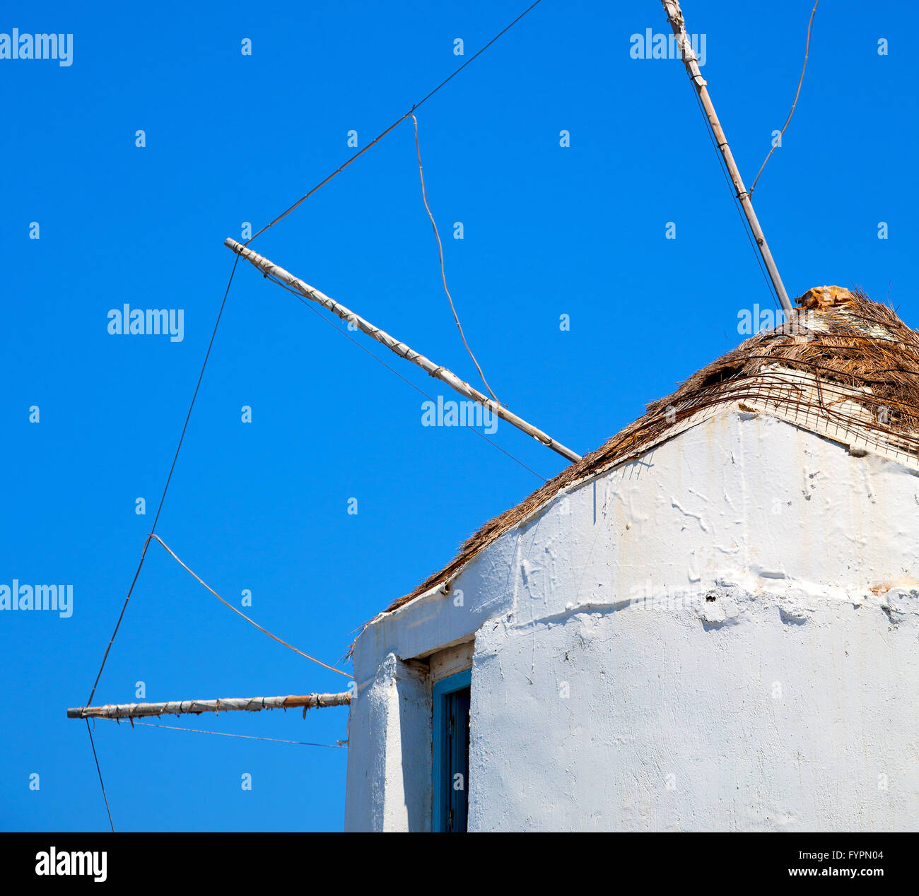 old mill in santorini greece europe and the sky Stock Photo - Alamy