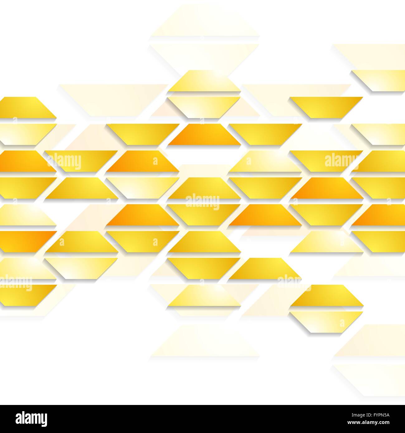 Geometric shapes on white background. Tech design Stock Photo - Alamy