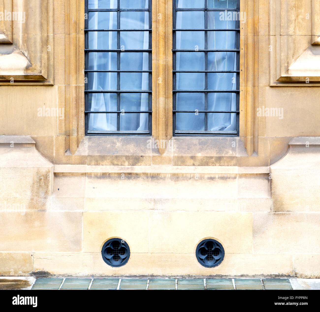 old in london historical parliament glass window structure and reflex ...