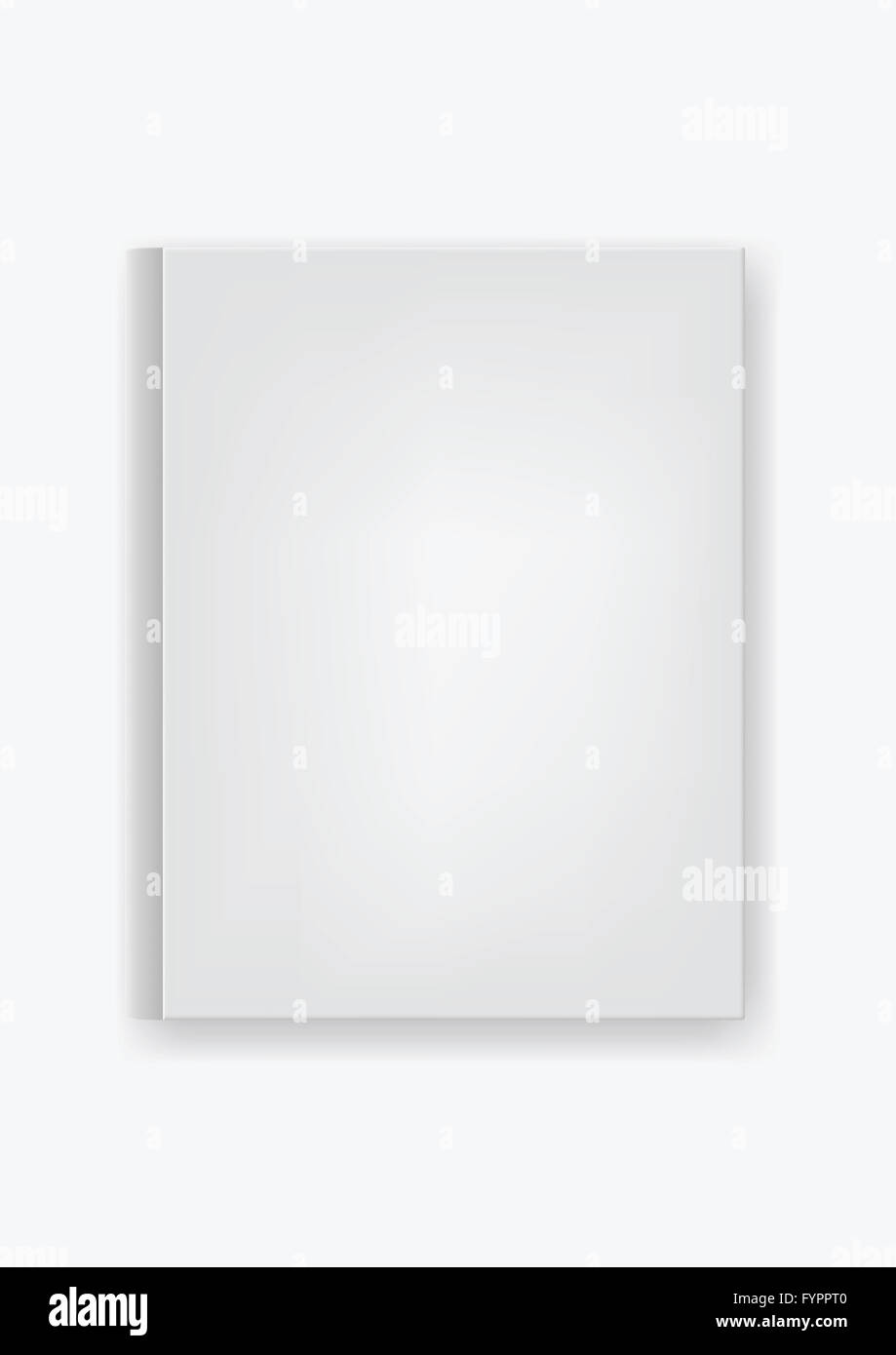 Plain white book cover hi-res stock photography and images - Alamy