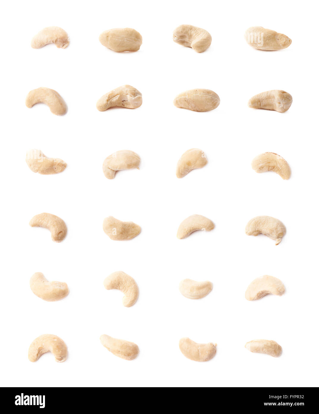 Single cashew nuts isolated Stock Photo - Alamy