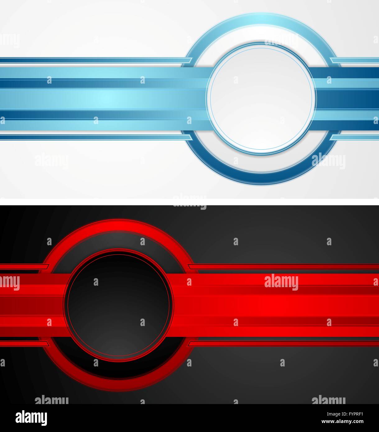 Abstract black tech banners hi-res stock photography and images - Alamy