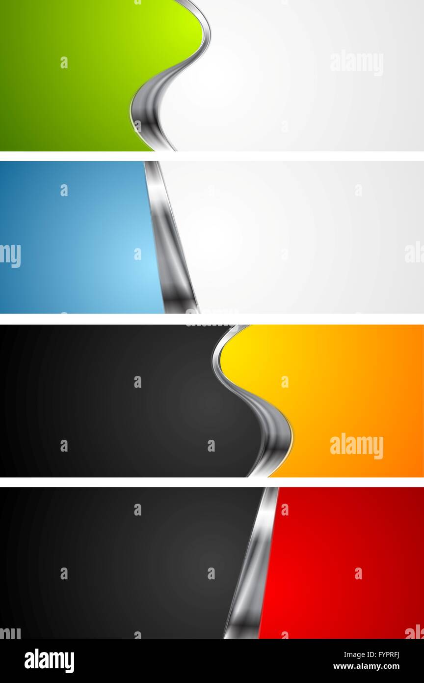 Abstract black tech banners hi-res stock photography and images - Alamy