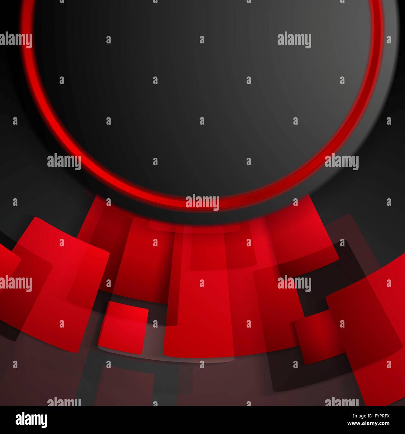 Abstract tech red and black background Stock Photo - Alamy
