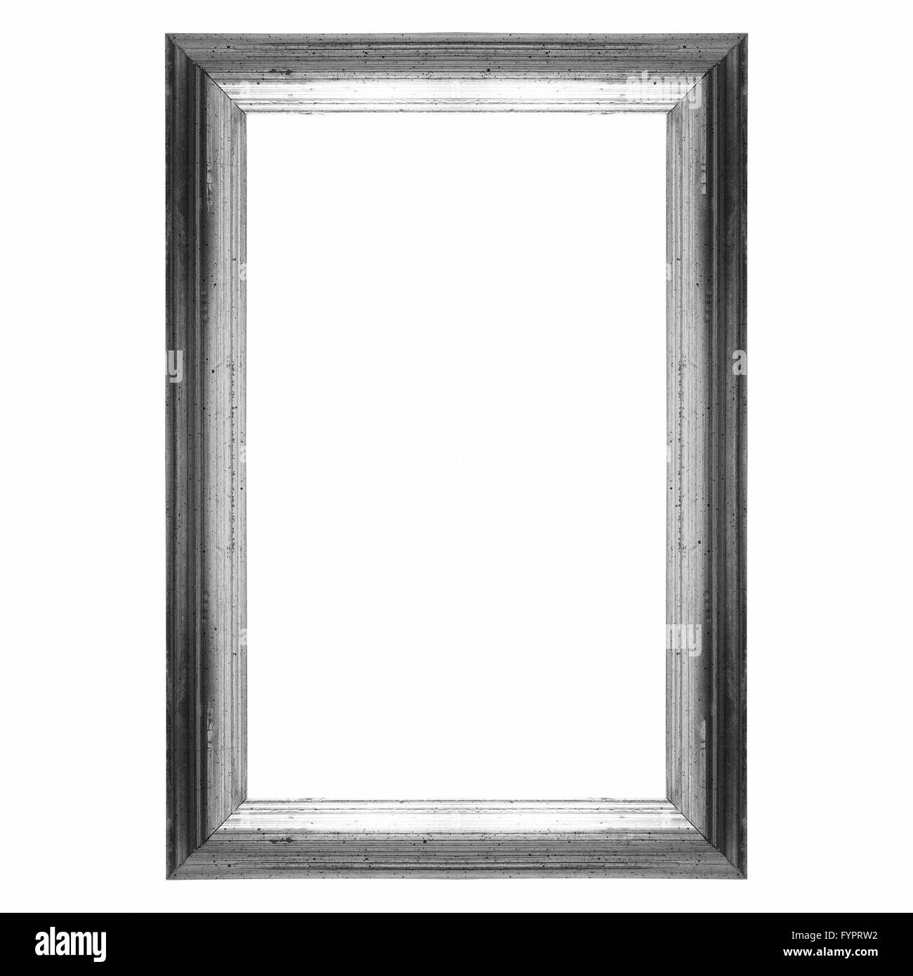 Black and white Isolated frame Stock Photo - Alamy