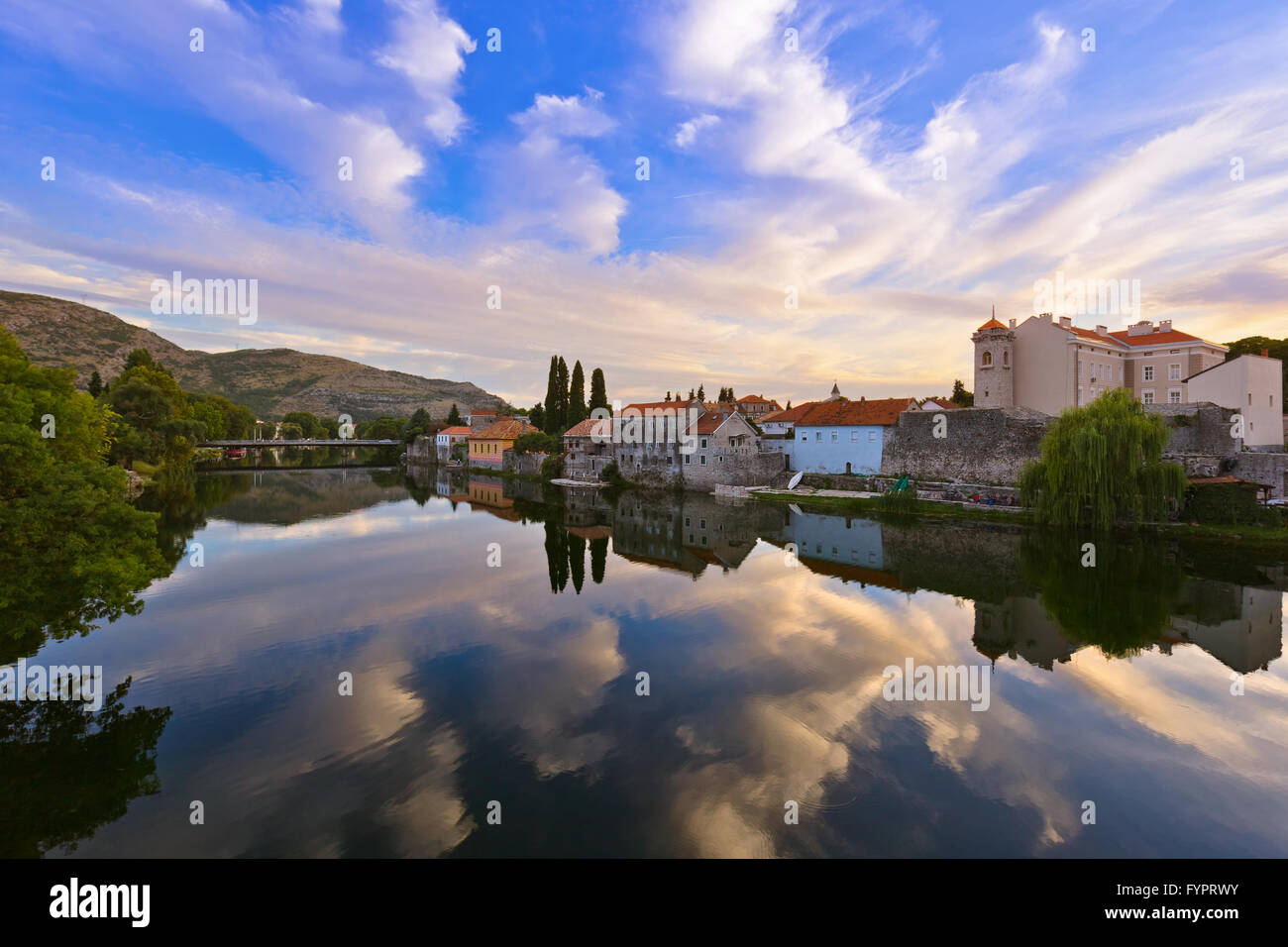Cityscape of Trebinje - Bosnia and Herzegovina Stock Photo - Alamy
