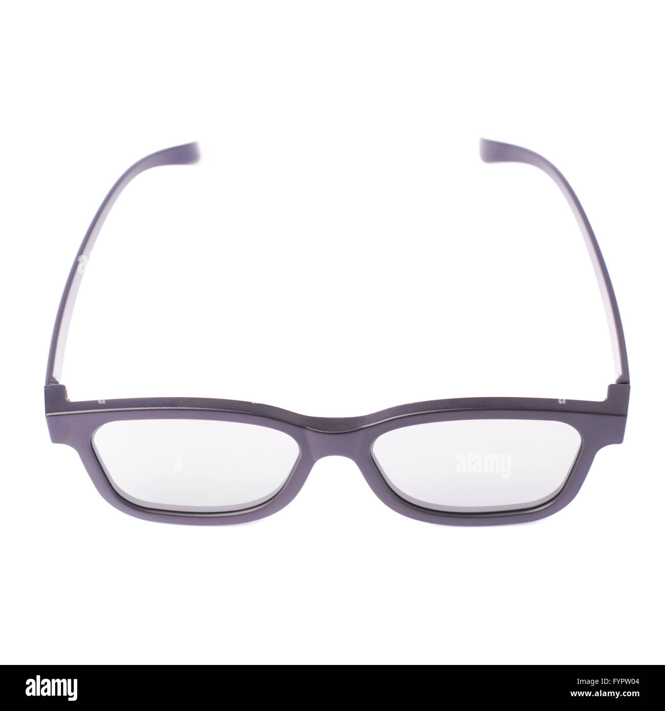 Glasses isolated over the white background Stock Photo - Alamy