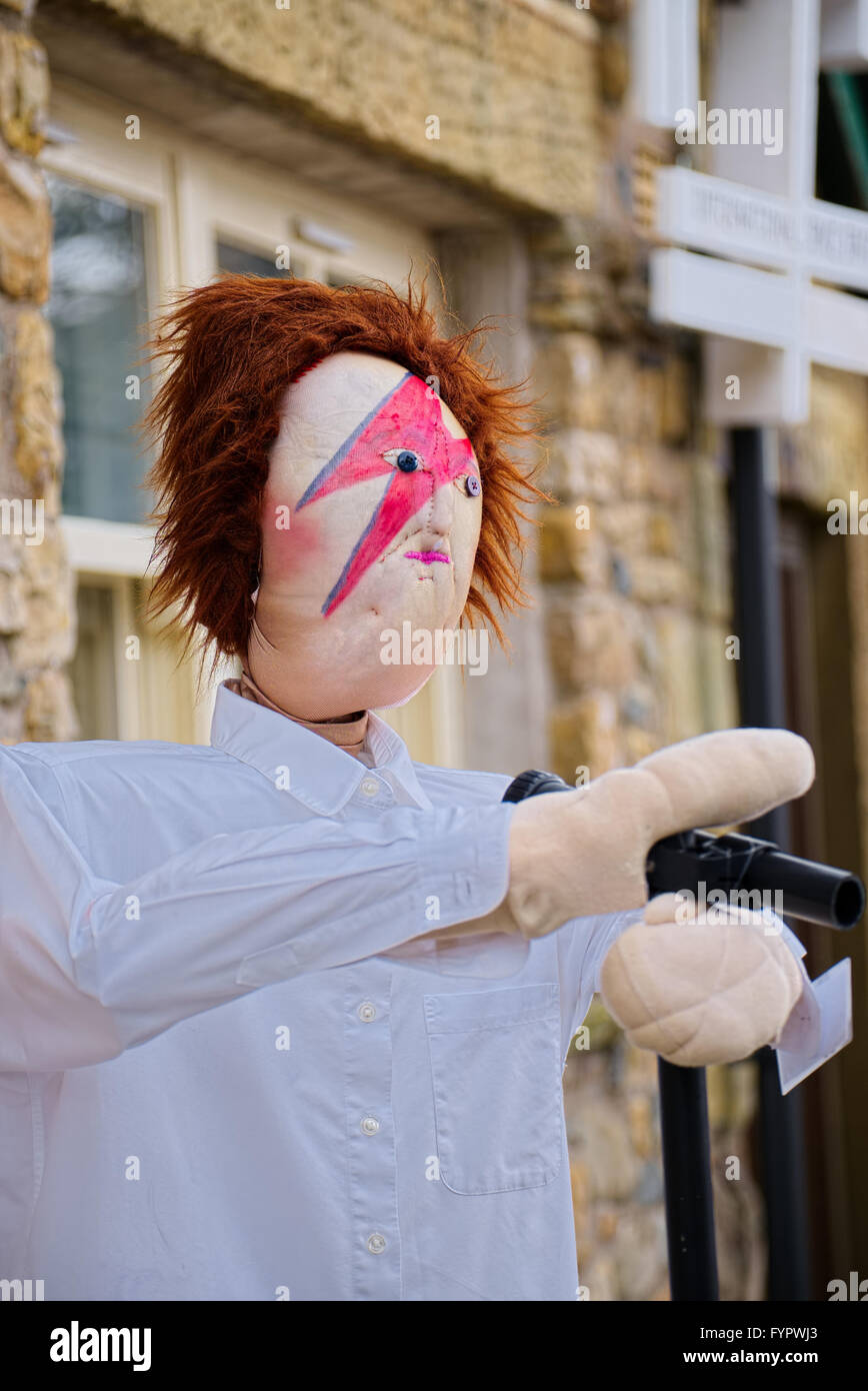 scarecrow at wray festival april 2016 Stock Photo - Alamy