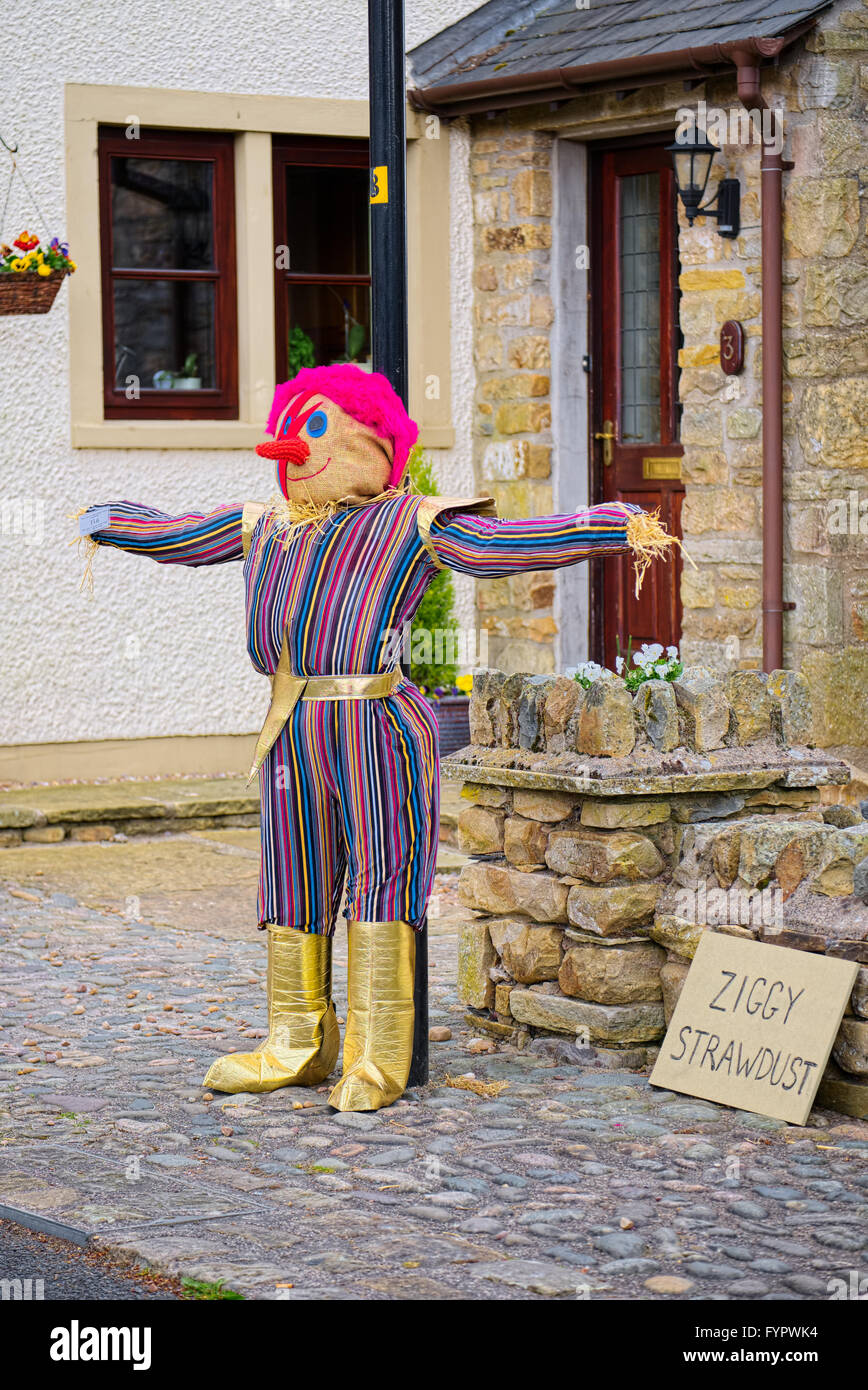 scarecrow at wray festival april 2016 Stock Photo - Alamy