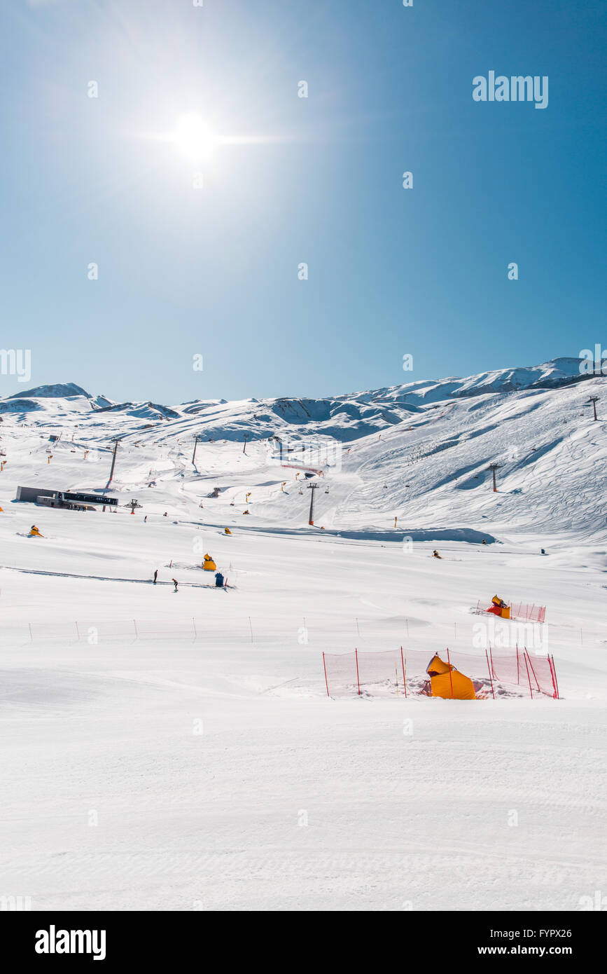 The winter mountains in gusar region of azerbaijan Stock Photo - Alamy