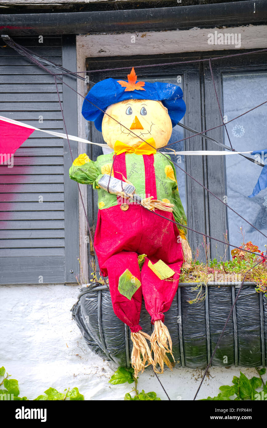 scarecrow at wray festival april 2016 Stock Photo - Alamy