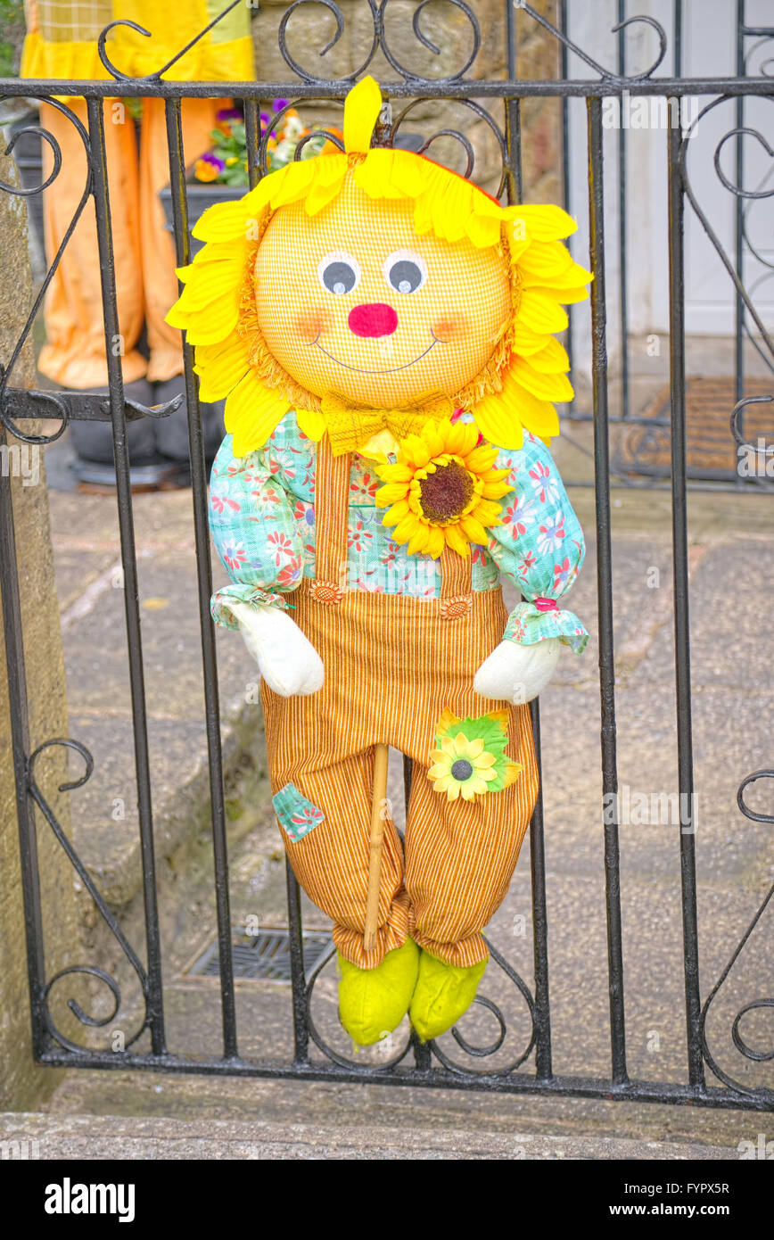 scarecrow at wray festival april 2016 Stock Photo - Alamy