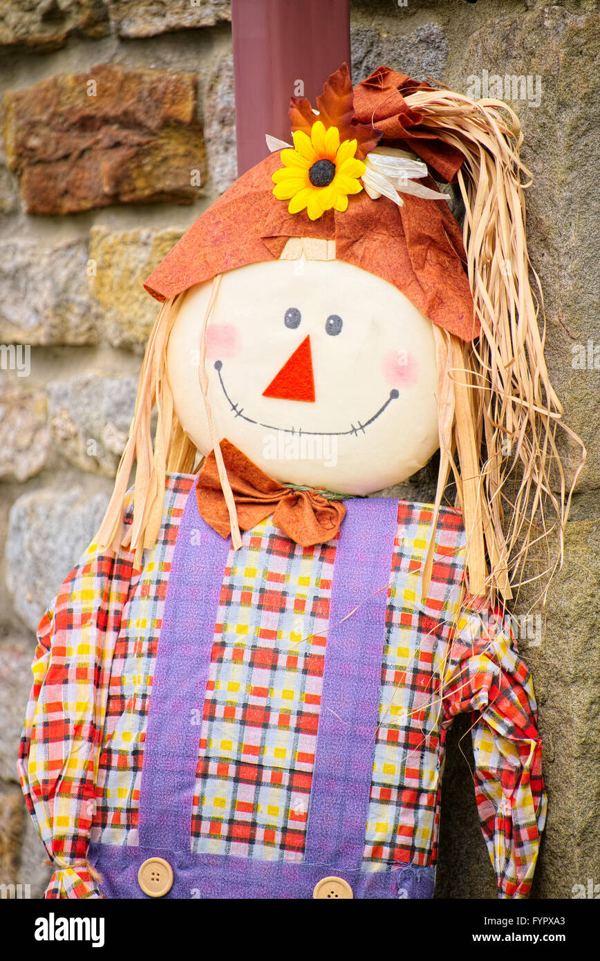 scarecrow at wray festival april 2016 Stock Photo - Alamy