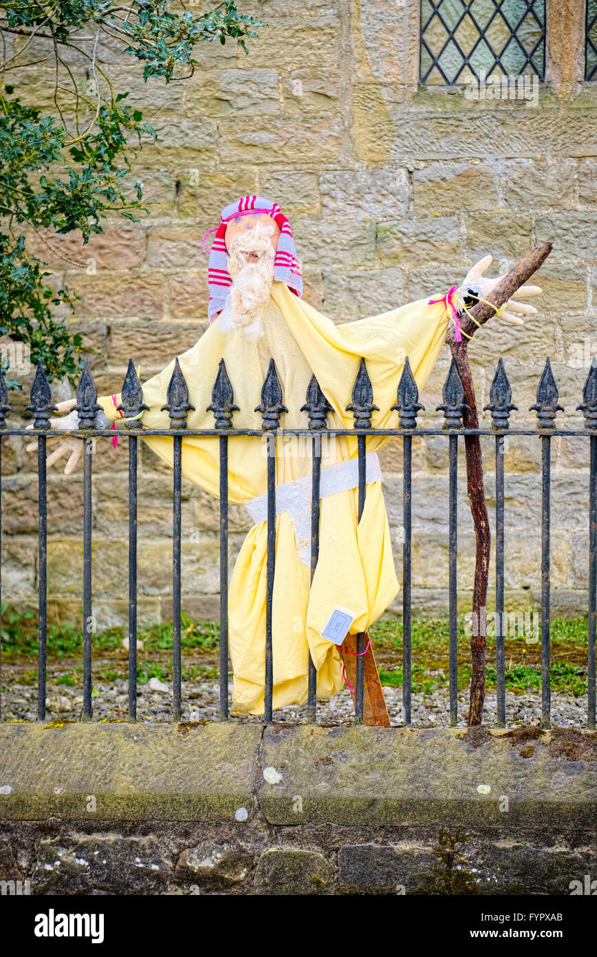 scarecrow at wray festival april 2016 Stock Photo - Alamy