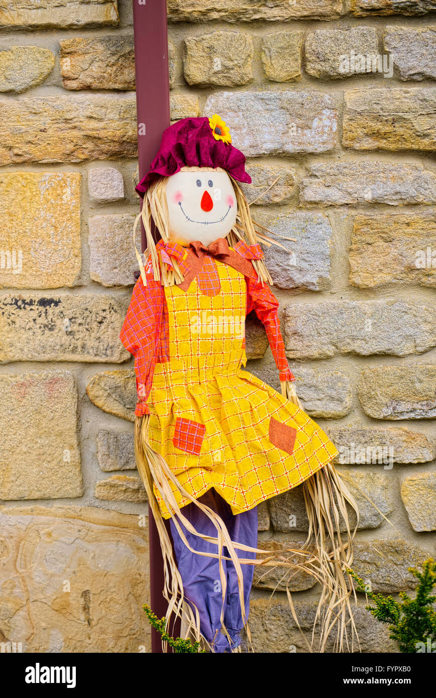 scarecrow at wray festival april 2016 Stock Photo - Alamy