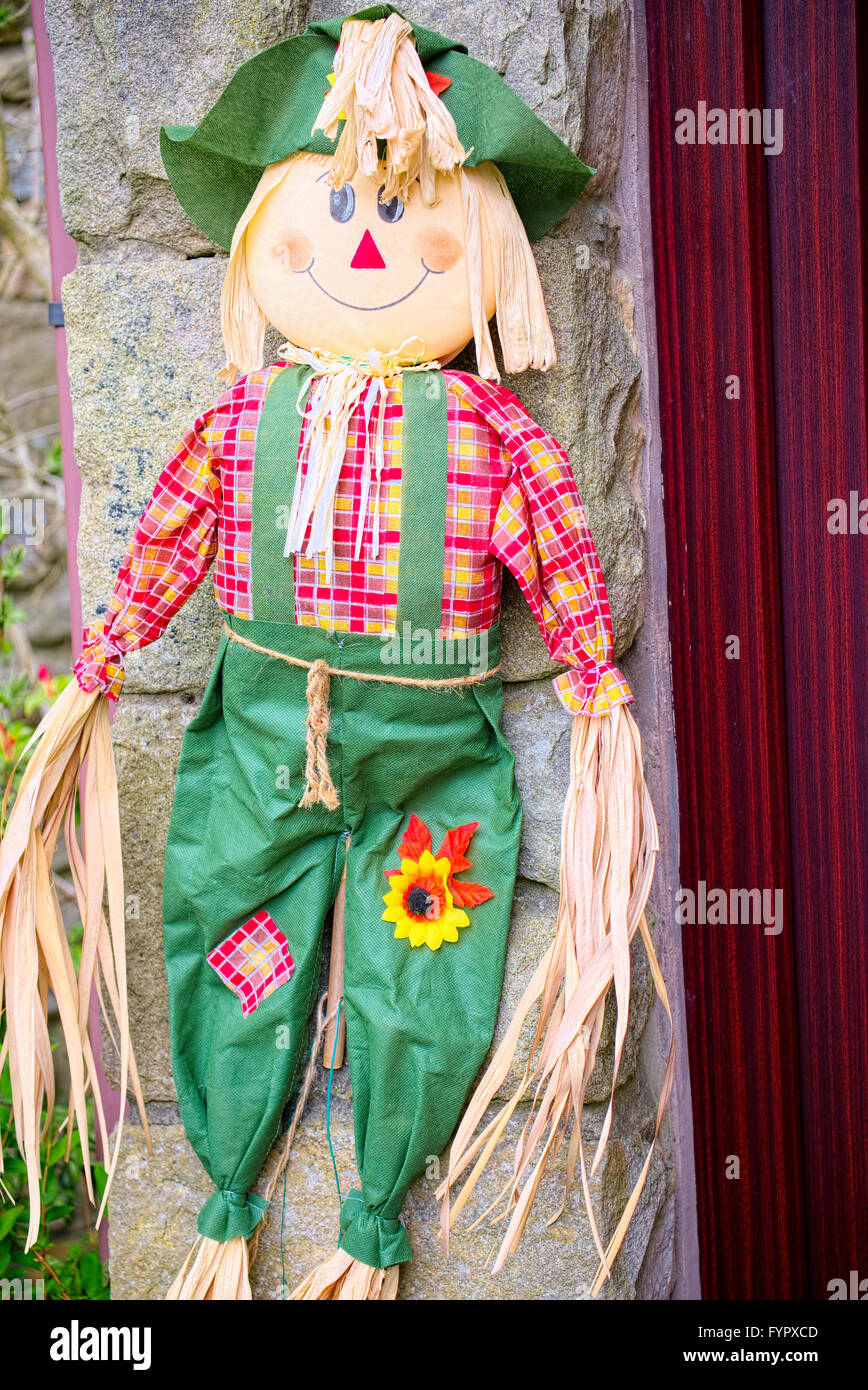 scarecrow at wray festival april 2016 Stock Photo - Alamy