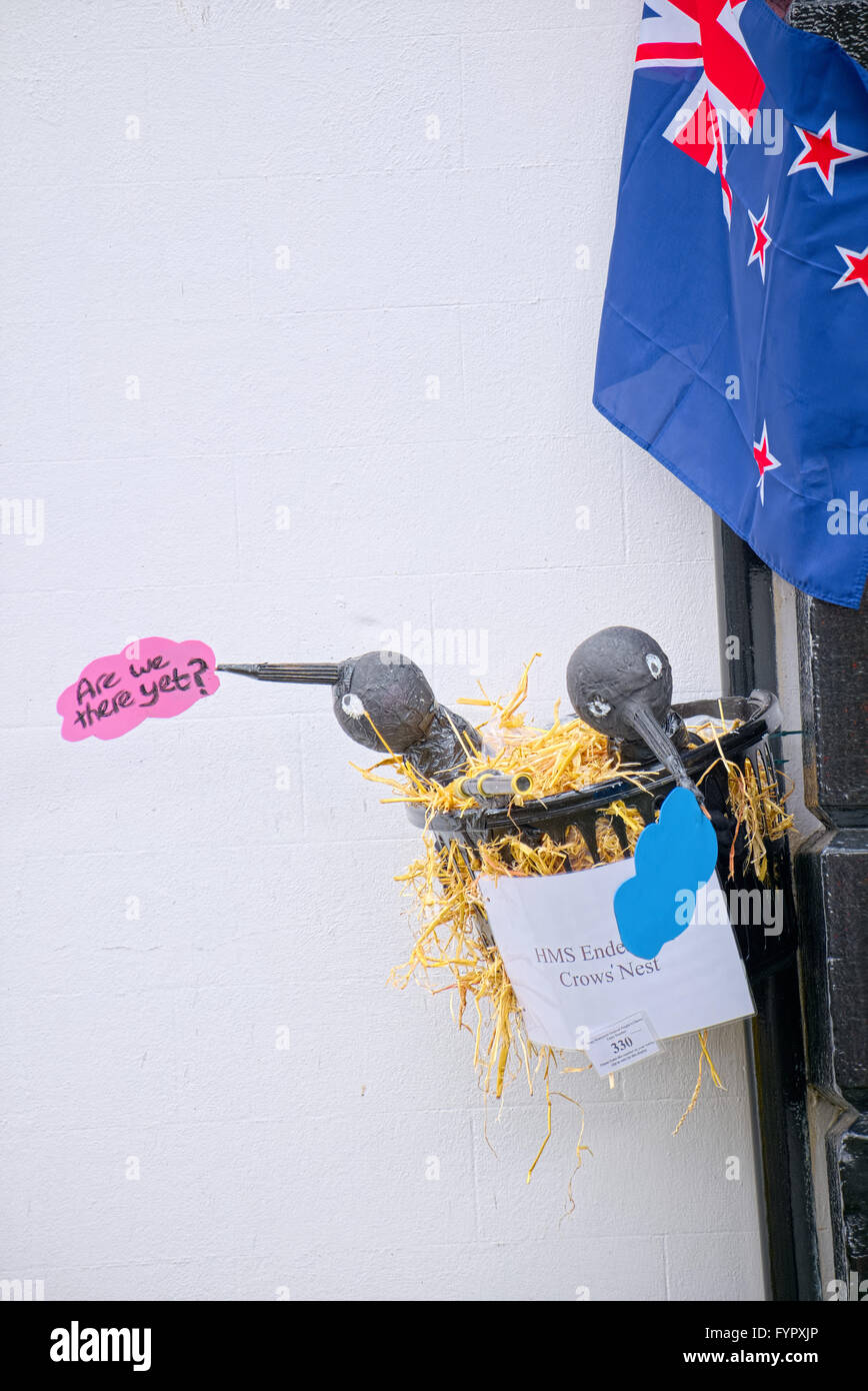 scarecrow at wray festival april 2016 Stock Photo - Alamy