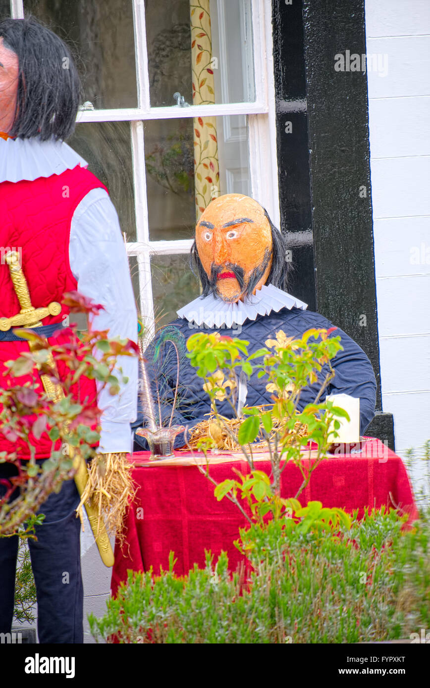 scarecrow at wray festival april 2016 Stock Photo - Alamy
