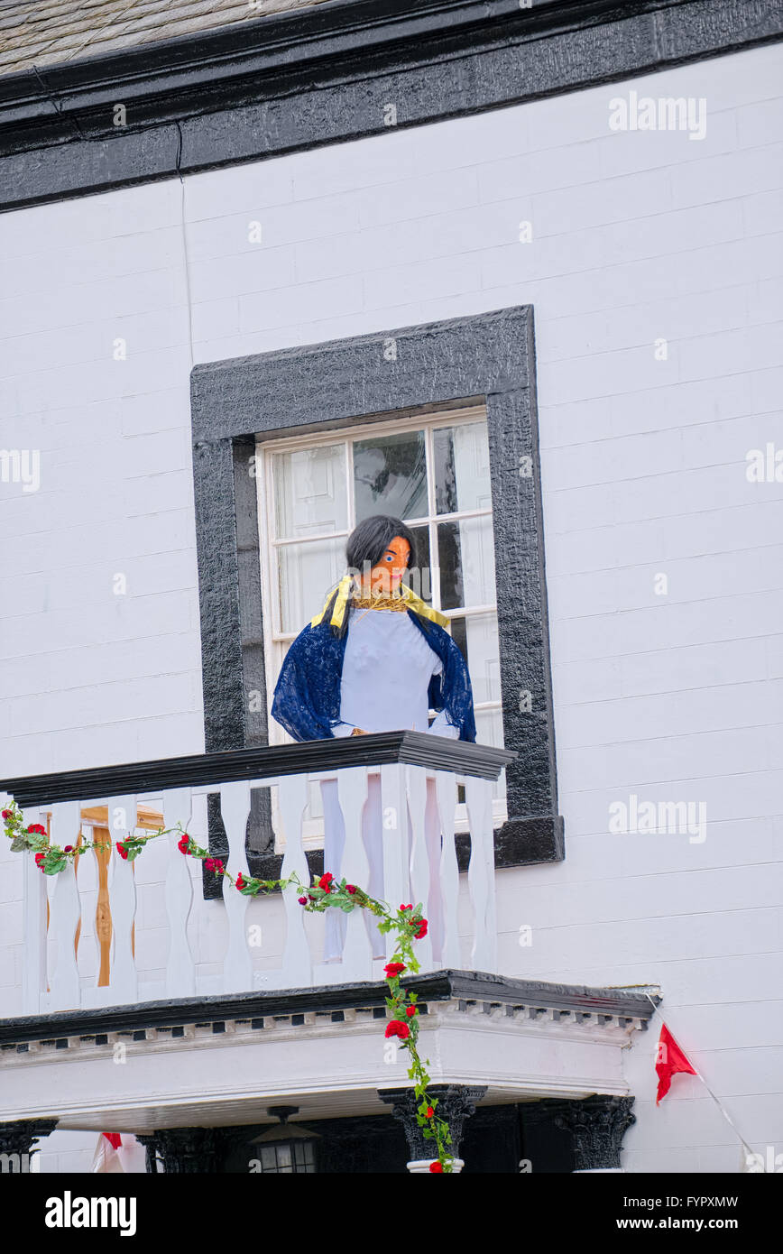scarecrow at wray festival april 2016 Stock Photo - Alamy