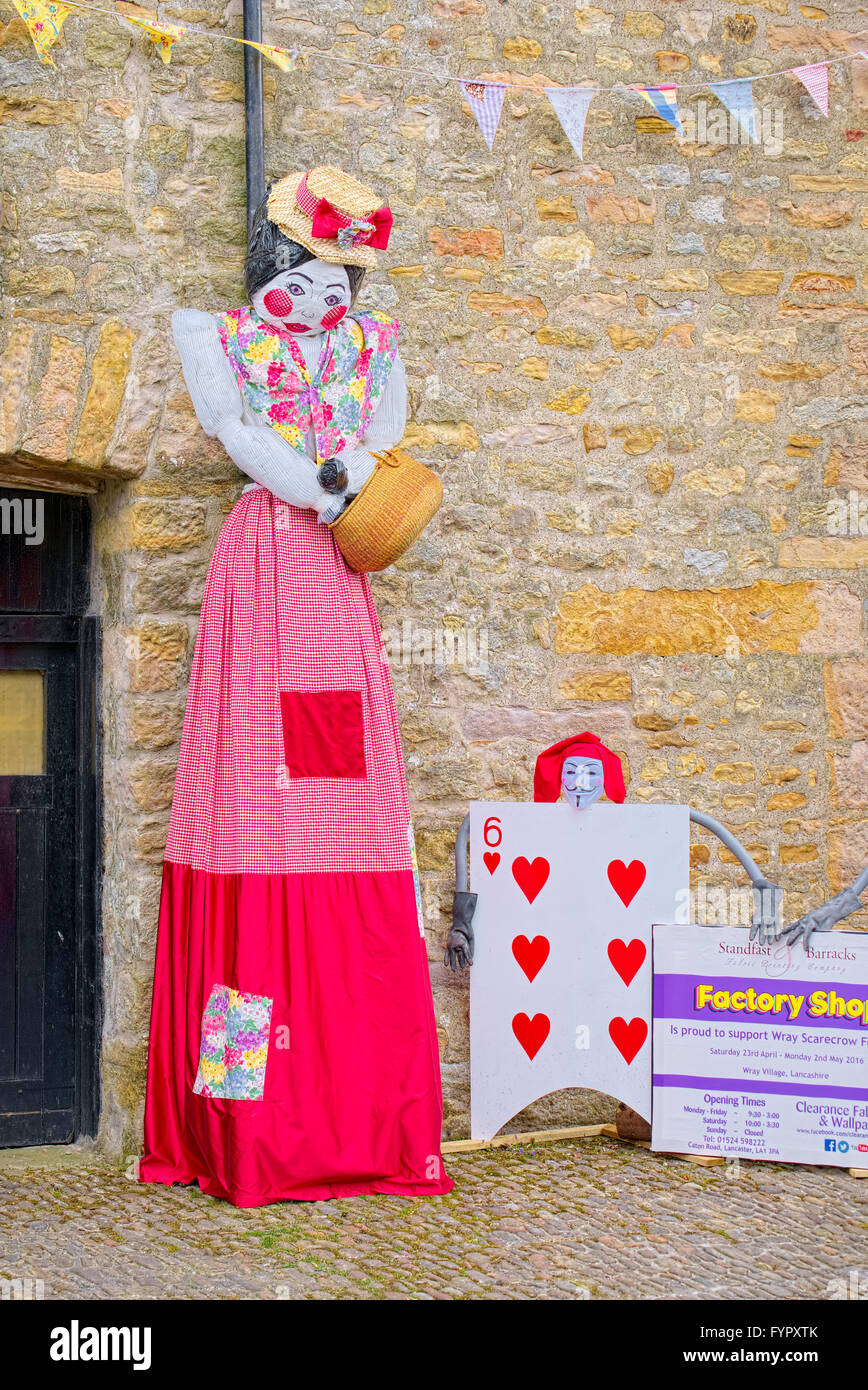 scarecrow at wray festival april 2016 Stock Photo - Alamy