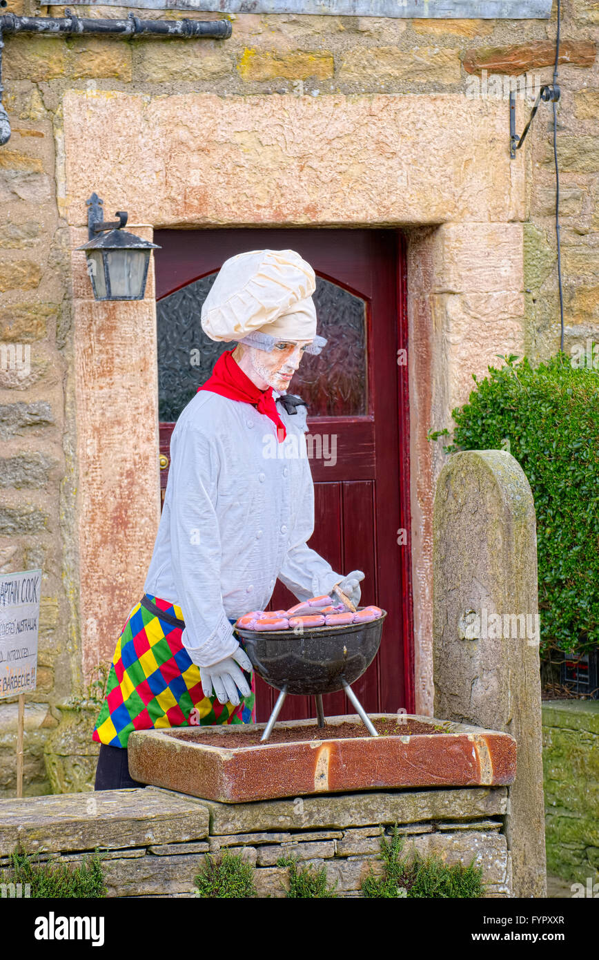scarecrow at wray festival april 2016 Stock Photo - Alamy