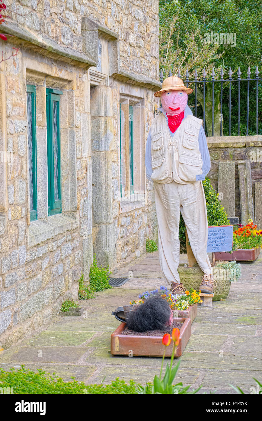 scarecrow at wray festival april 2016 Stock Photo - Alamy