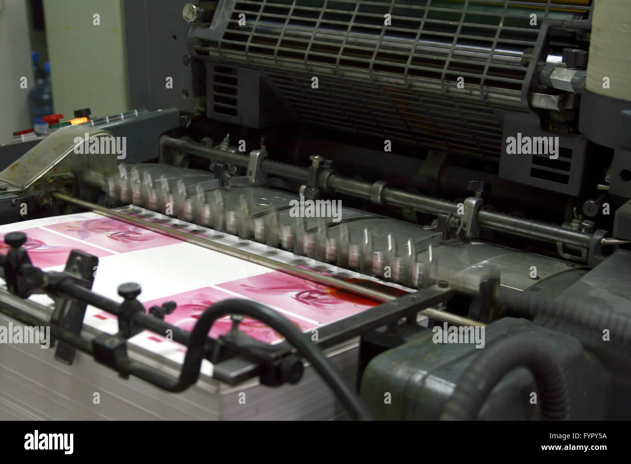 Offset printing machine hi-res stock photography and images - Alamy