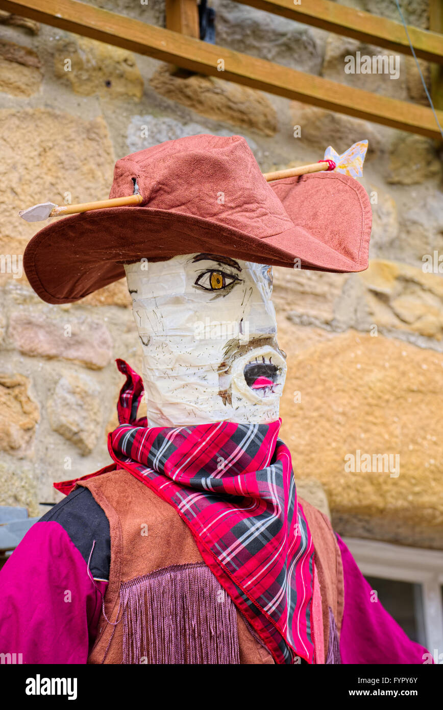 scarecrow at wray festival april 2016 Stock Photo - Alamy
