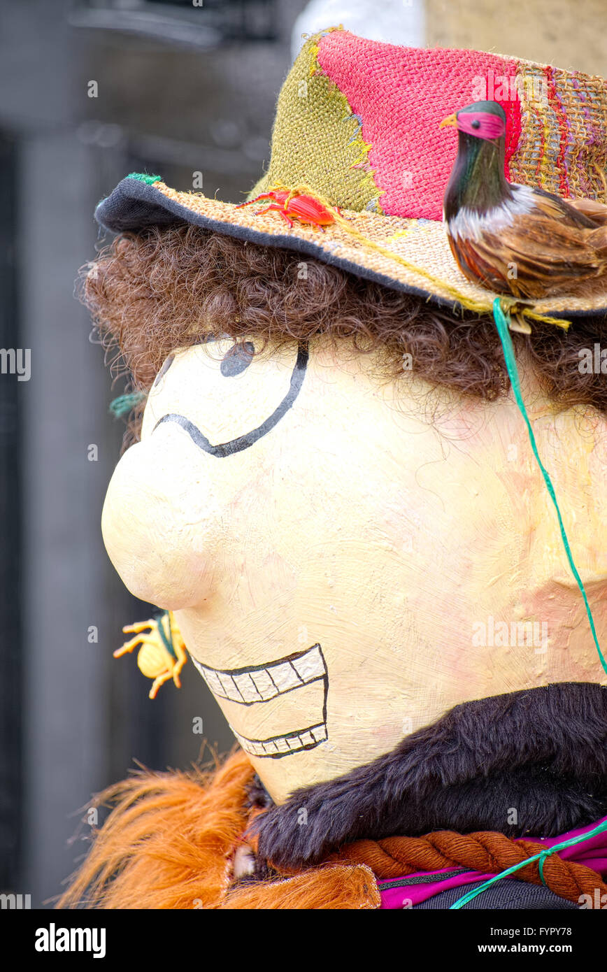 scarecrow at wray festival april 2016 Stock Photo - Alamy