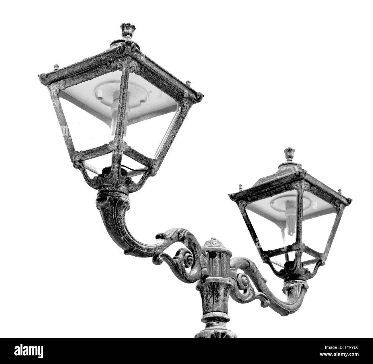 light europe in the sky of greece lantern and illumination Stock Photo ...