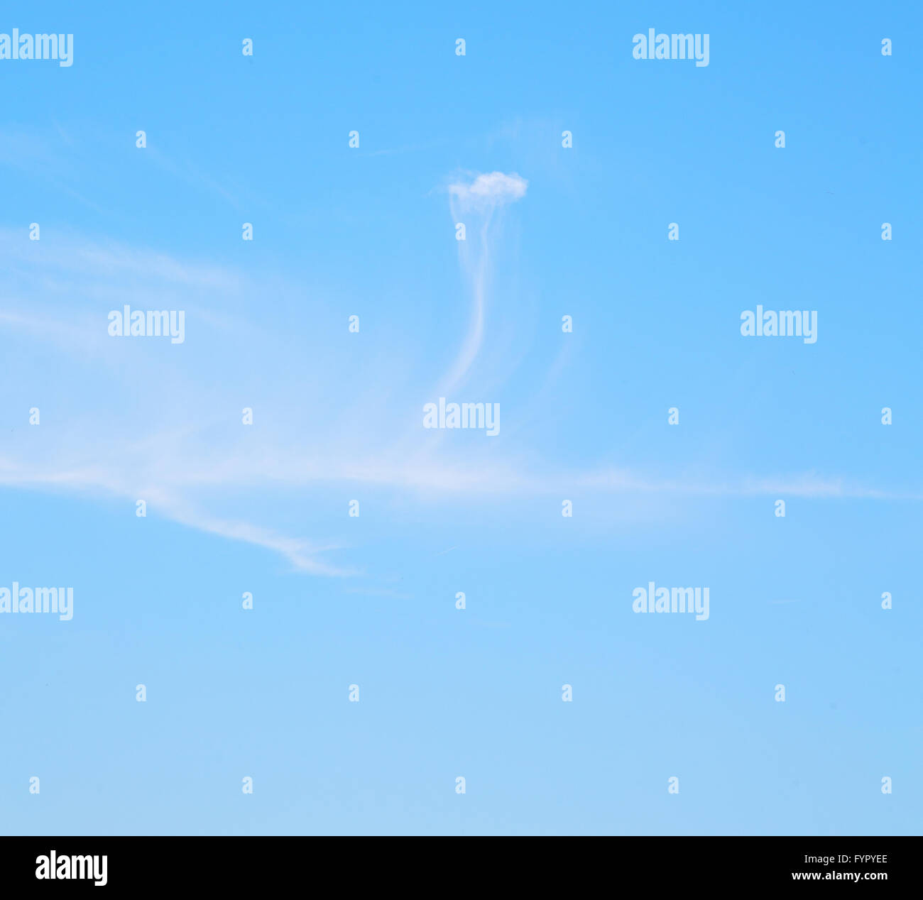 in the sky of italy europe cloudy fluffy cloudscape Stock Photo - Alamy