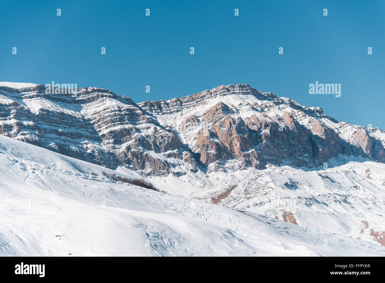 Winter mountains in Gusar region of Azerbaijan Stock Photo - Alamy