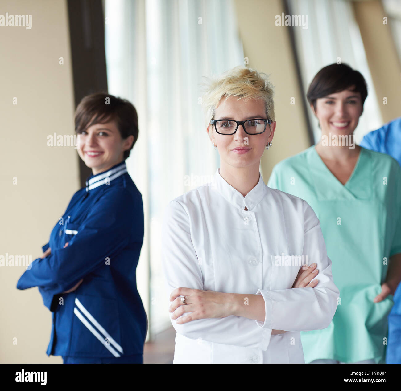 group of medical staff at hospital Stock Photo - Alamy