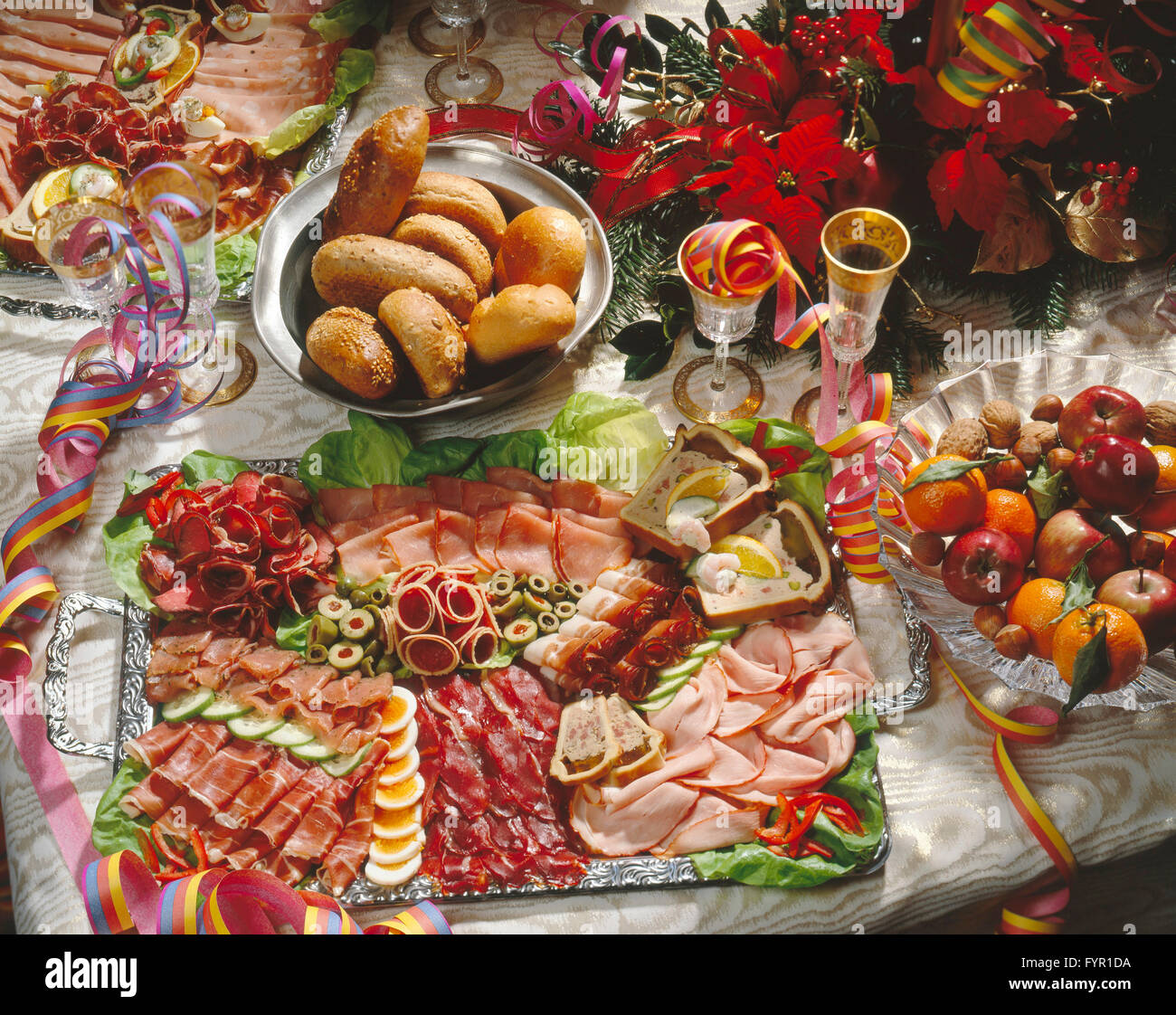 New years eve buffet hi-res stock photography and images - Alamy