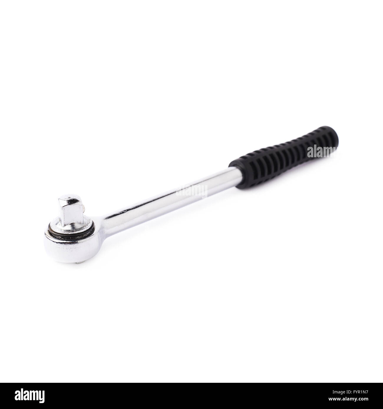 Socket wrench over white isolated background Stock Photo - Alamy