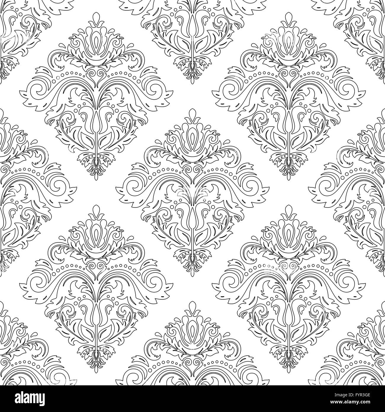 Islamic damask Black and White Stock Photos & Images - Alamy