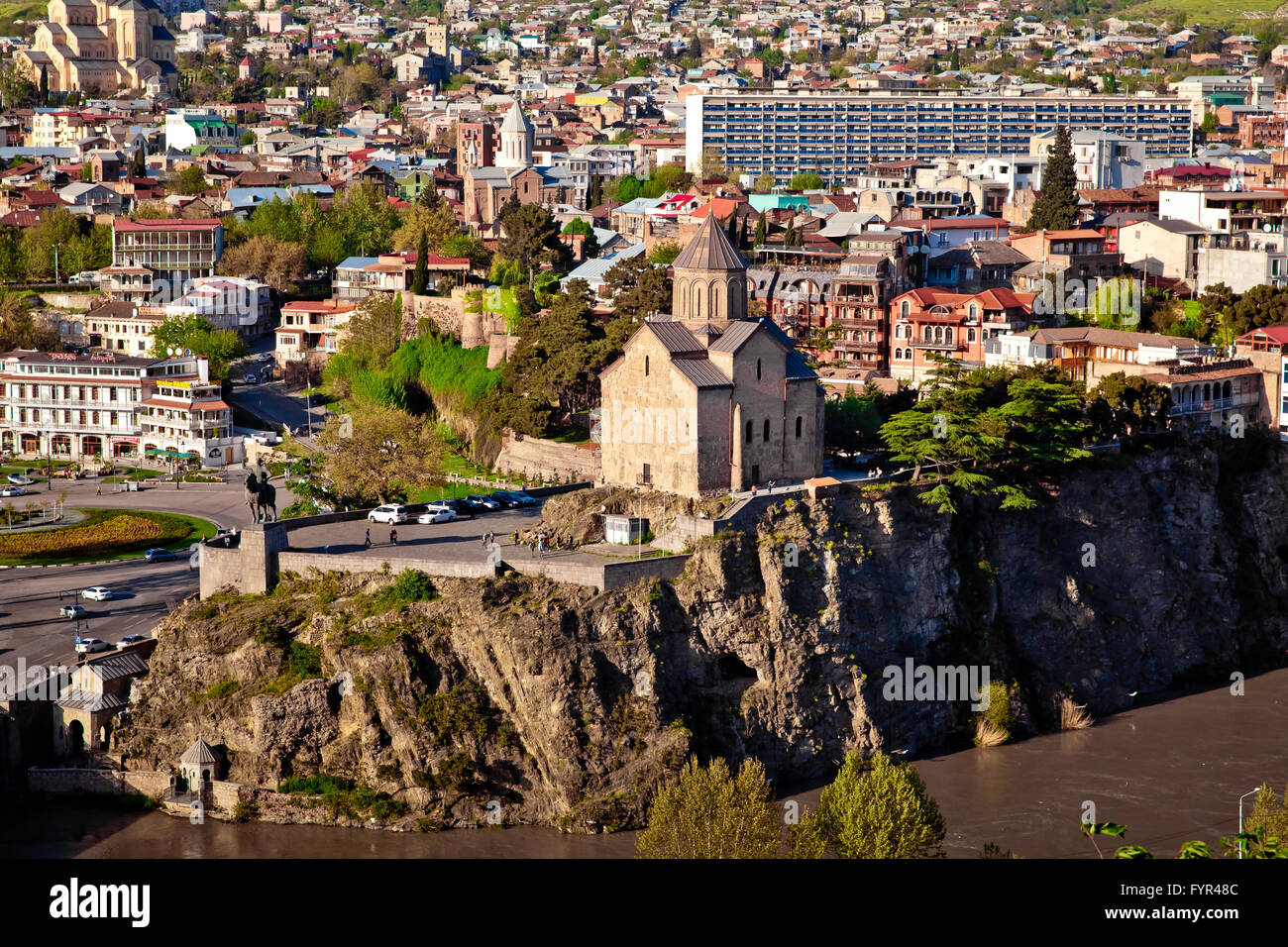 Metekhi church hi-res stock photography and images - Alamy
