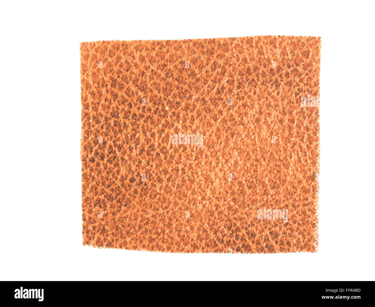 Brown fabric sample Cut Out Stock Images & Pictures - Alamy
