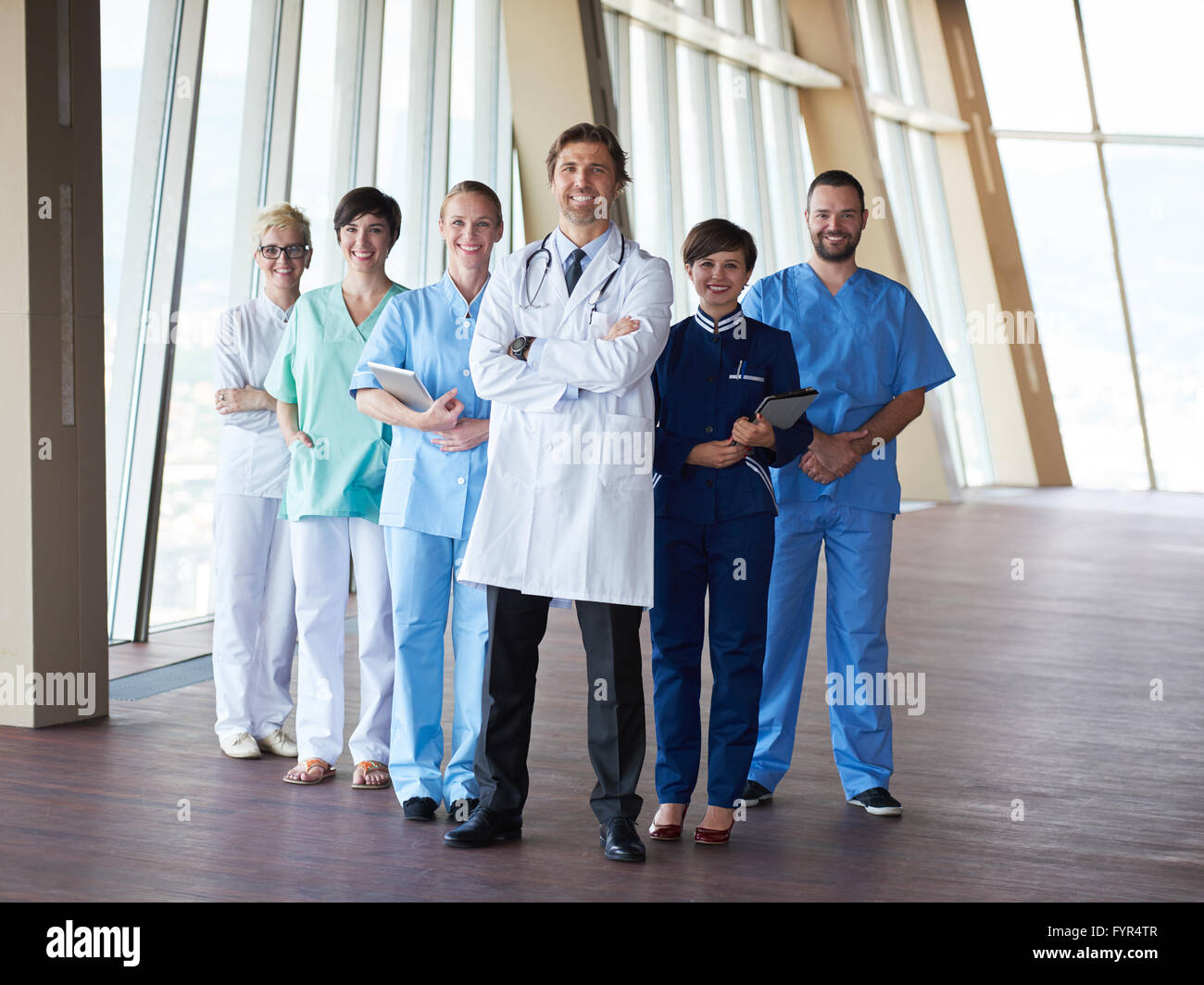 group of medical staff at hospital Stock Photo - Alamy